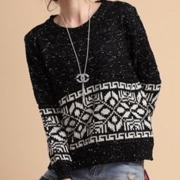 Sweaters | Patterned Sweater | Poshmark